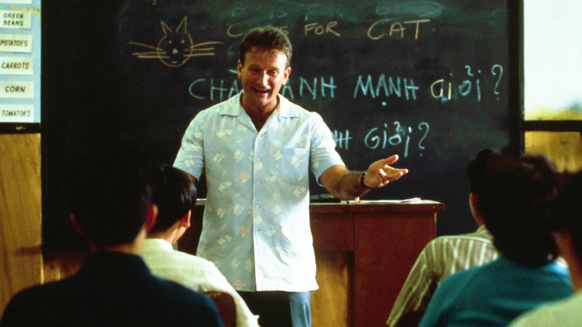 Robin Williams maakt de legerleiding boos in Good Morning, Vietnam ...