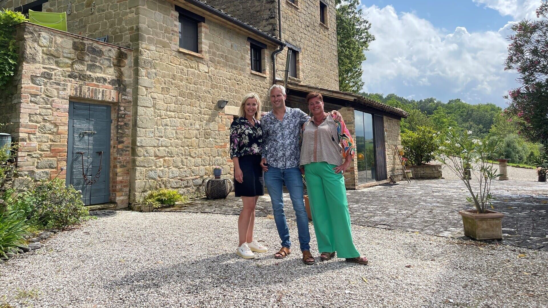 Carrie ten Napel neemt Rick en Ingrid mee naar Le Marche in herhaling ...