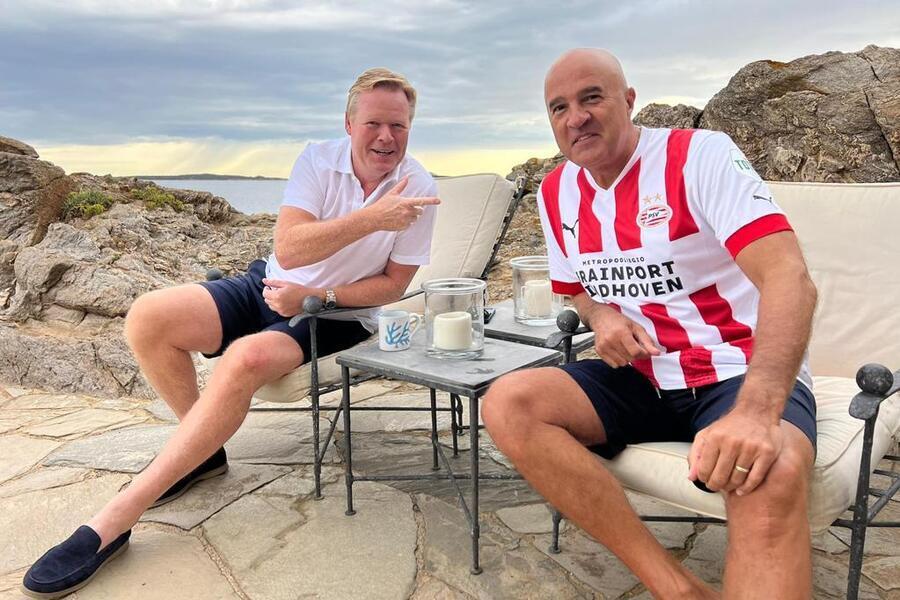 Beau van Erven Dorens treft Ronald Koeman en John van den Heuvel in ...