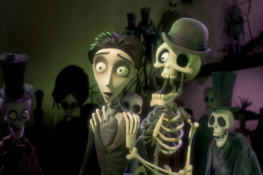 Johnny Depp belandt in de dodenwereld in animatiefilm Corpse Bride ...