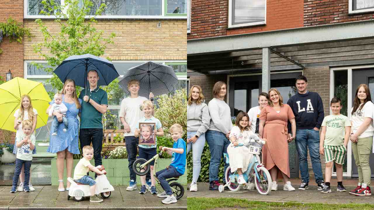Maak kennis met de families Blom en Bodegraven uit Een Huis Vol - TVgids.nl