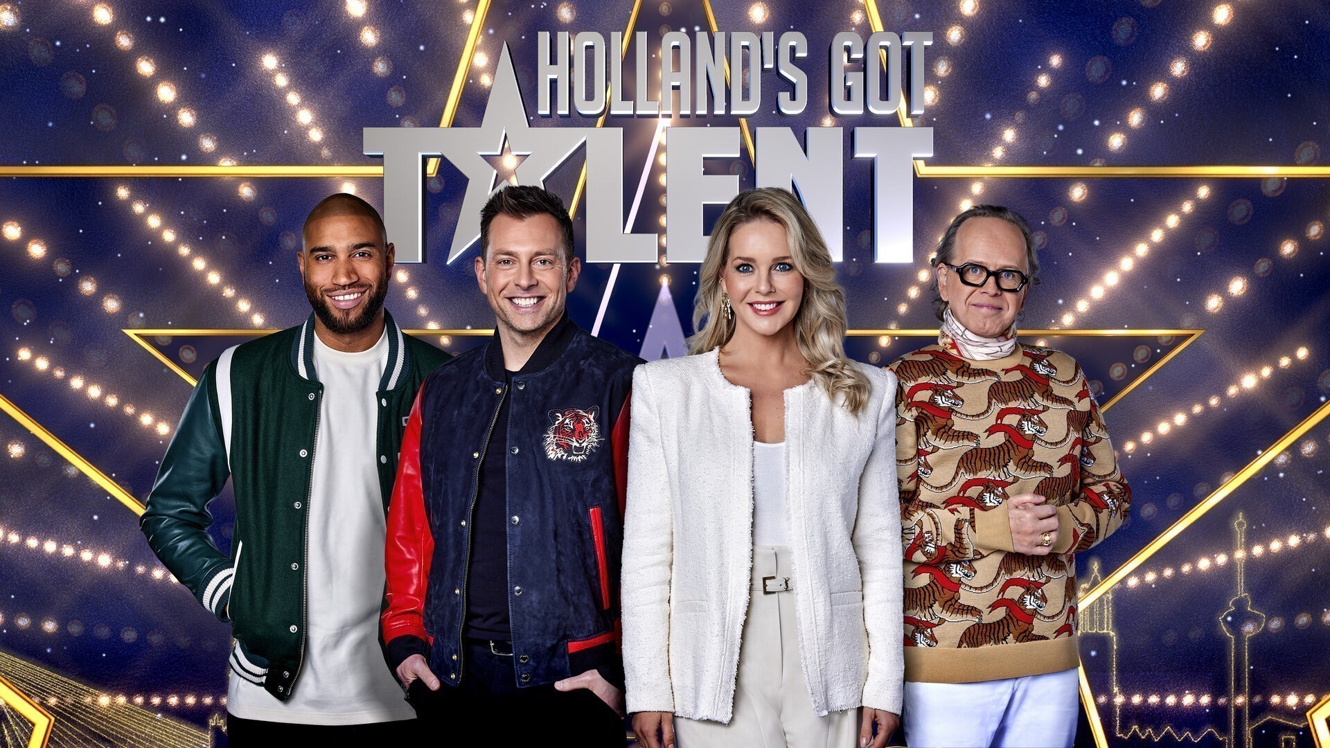 De juryleden zijn klaar voor de laatste auditieronde in Holland's Got ...