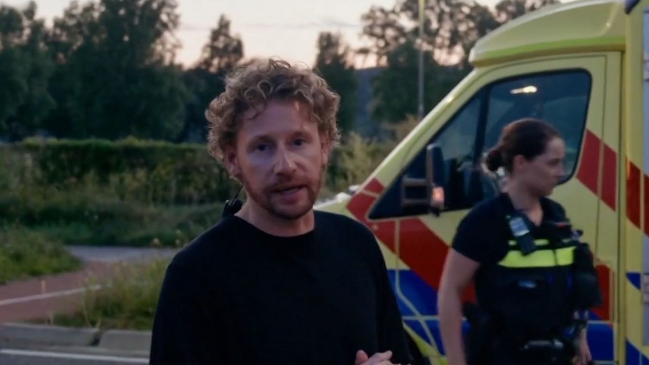 Video: Ewout Genemans aanwezig bij heftig ongeluk in Bureau Maastricht - TVgids.nl