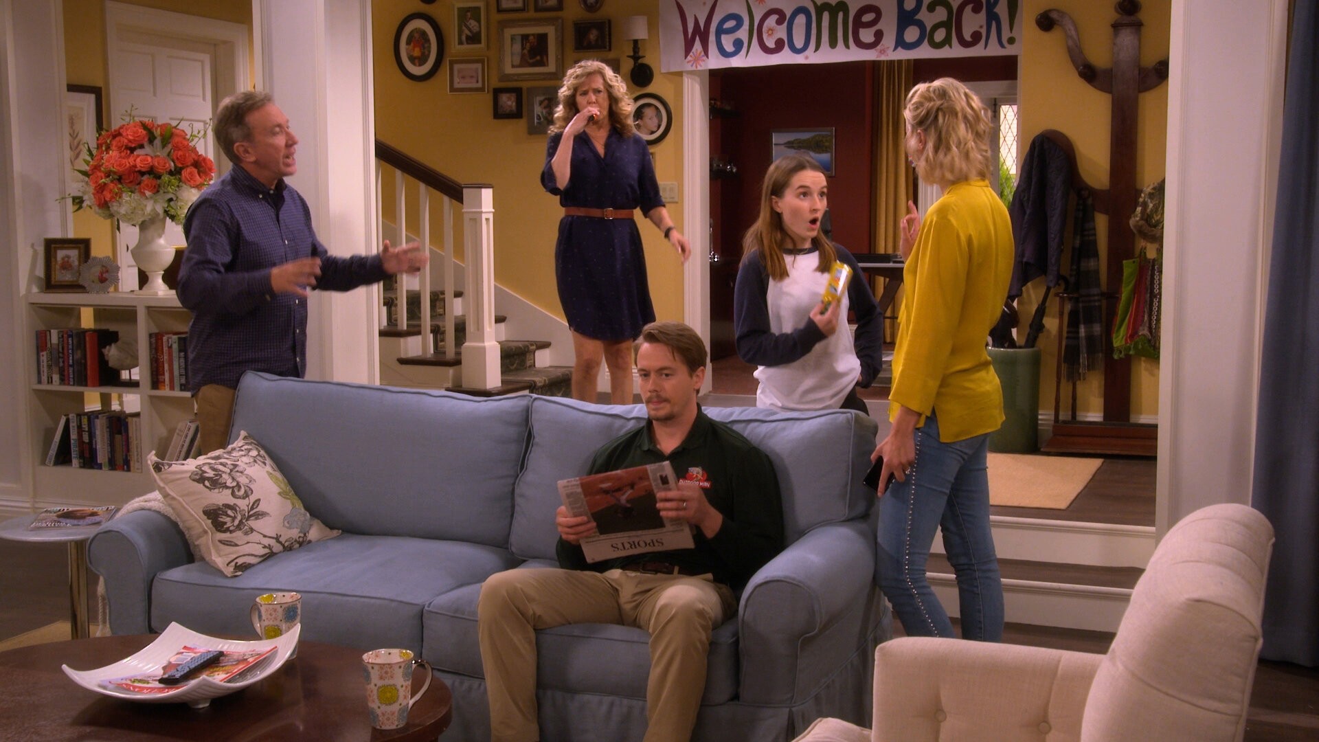 Wekelijks op Comedy Central: de Amerikaanse sitcom Last Man Standing ...