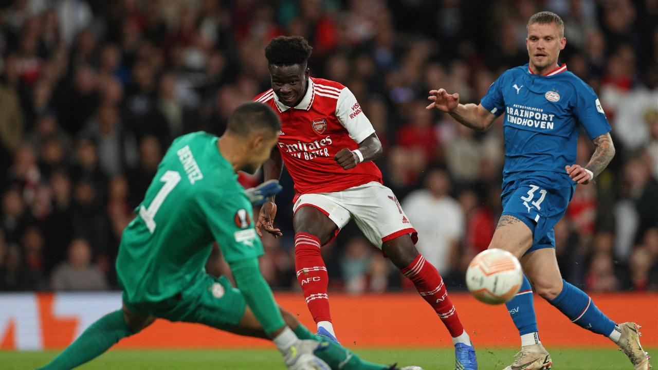 PSV krijgt nog een kans tegen Arsenal in de UEFA Europa League - TVgids.nl