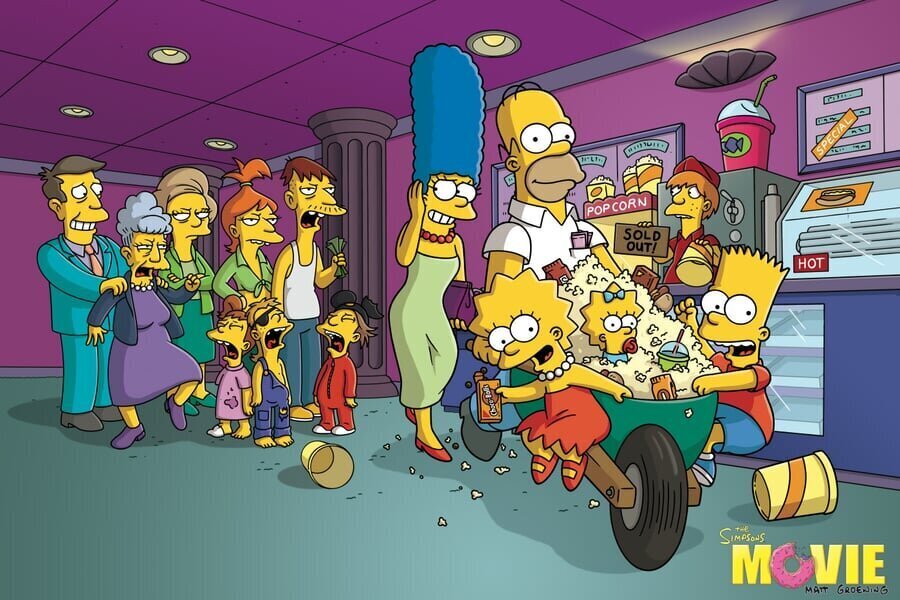 Homer zorgt voor een enorme ramp in The Simpsons Movie - TVgids.nl