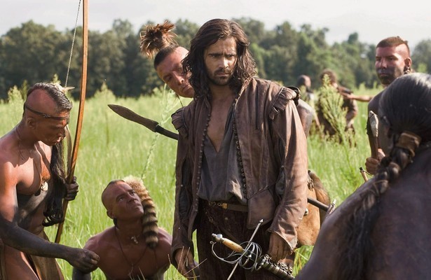 Colin Farrell wordt in The New World verliefd op Pocahontas - TVgids.nl