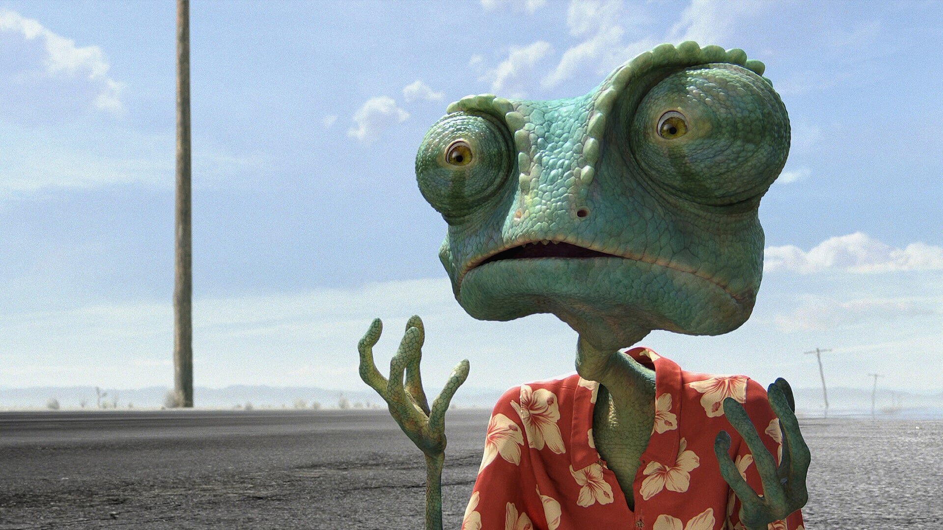 Johnny Depp als dappere kameleon in animatiefilm Rango - TVgids.nl