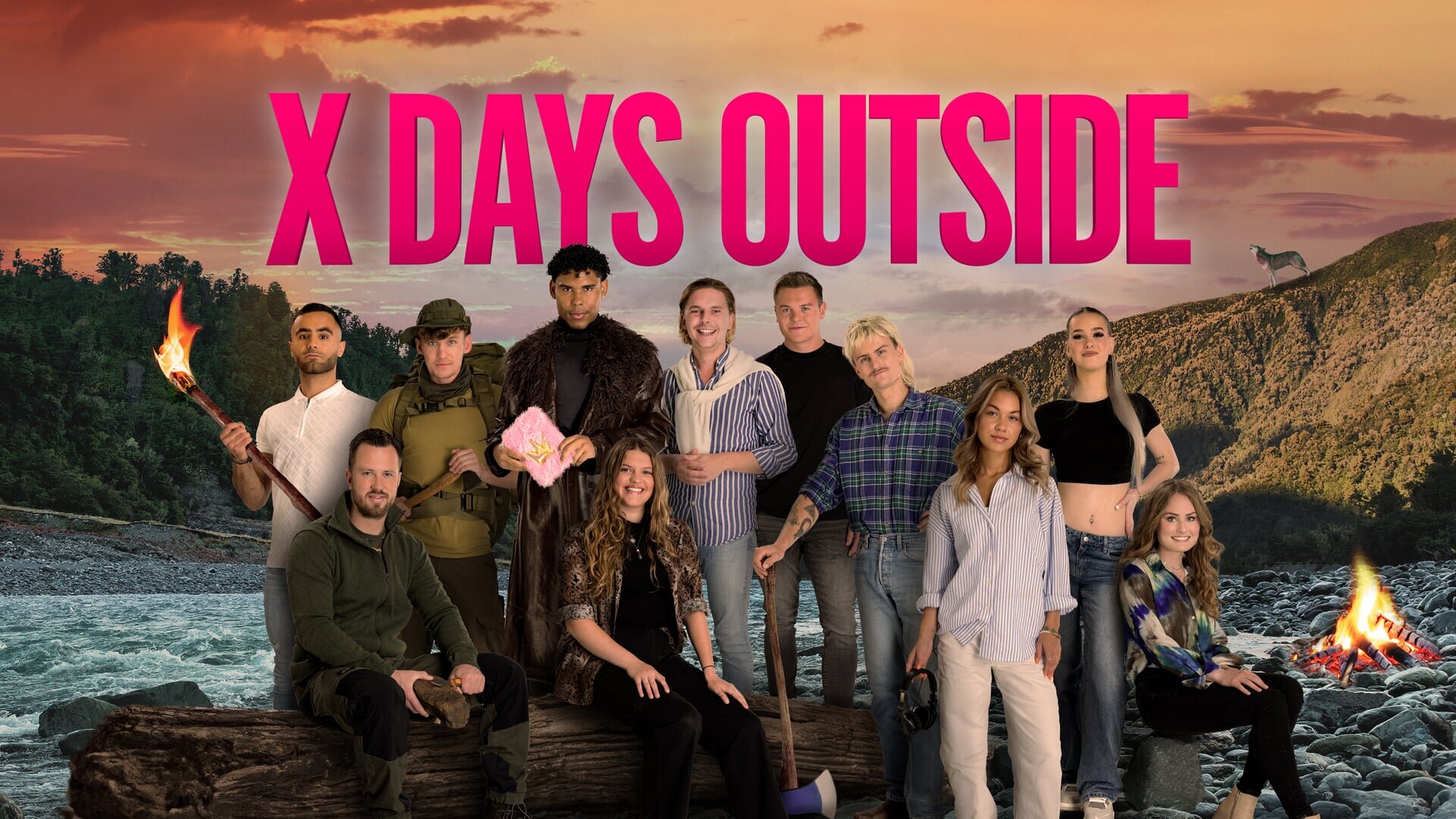 Lukt het negen jongeren om zonder telefoon te overleven in de wildernis ...