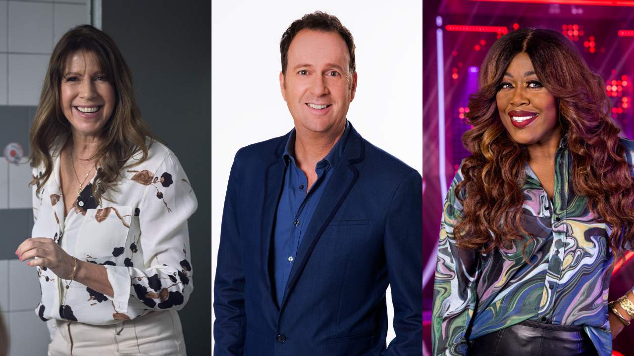 Isa Hoes, Jochem van Gelder en Berget Lewis spelen 30 Seconds voor het ...