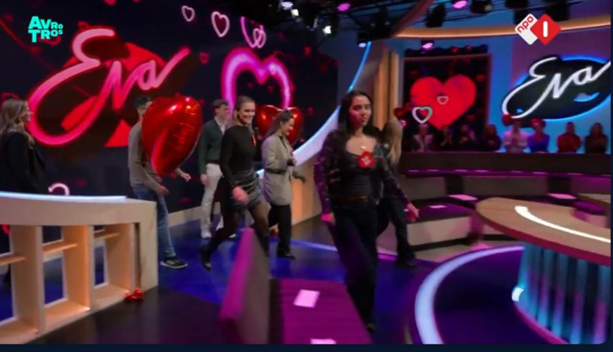 Hoe valt Eva's bijzondere Valentijnsdag-uitzending bij de kijker ...