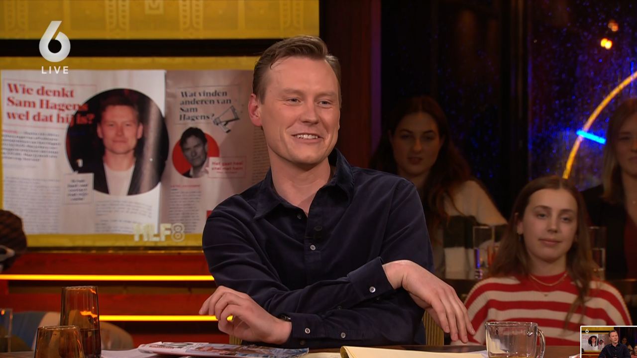HLF8-presentator Sam Hagens aan de tand gevoeld: 'Hoe vind je zelf dat ...