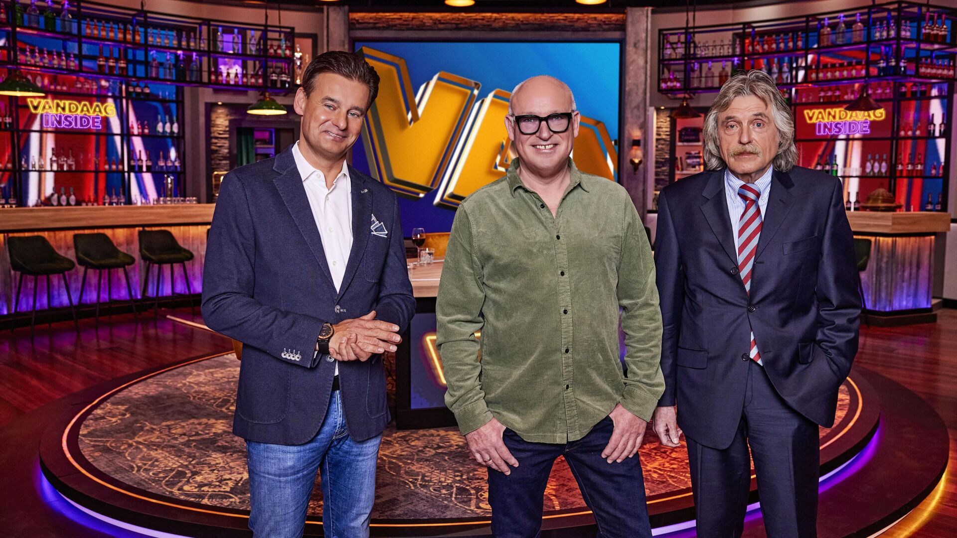 Wilfred Genee, Johan Derksen & René van der Gijp zijn terug op SBS6 met Vandaag Inside - TVgids.nl