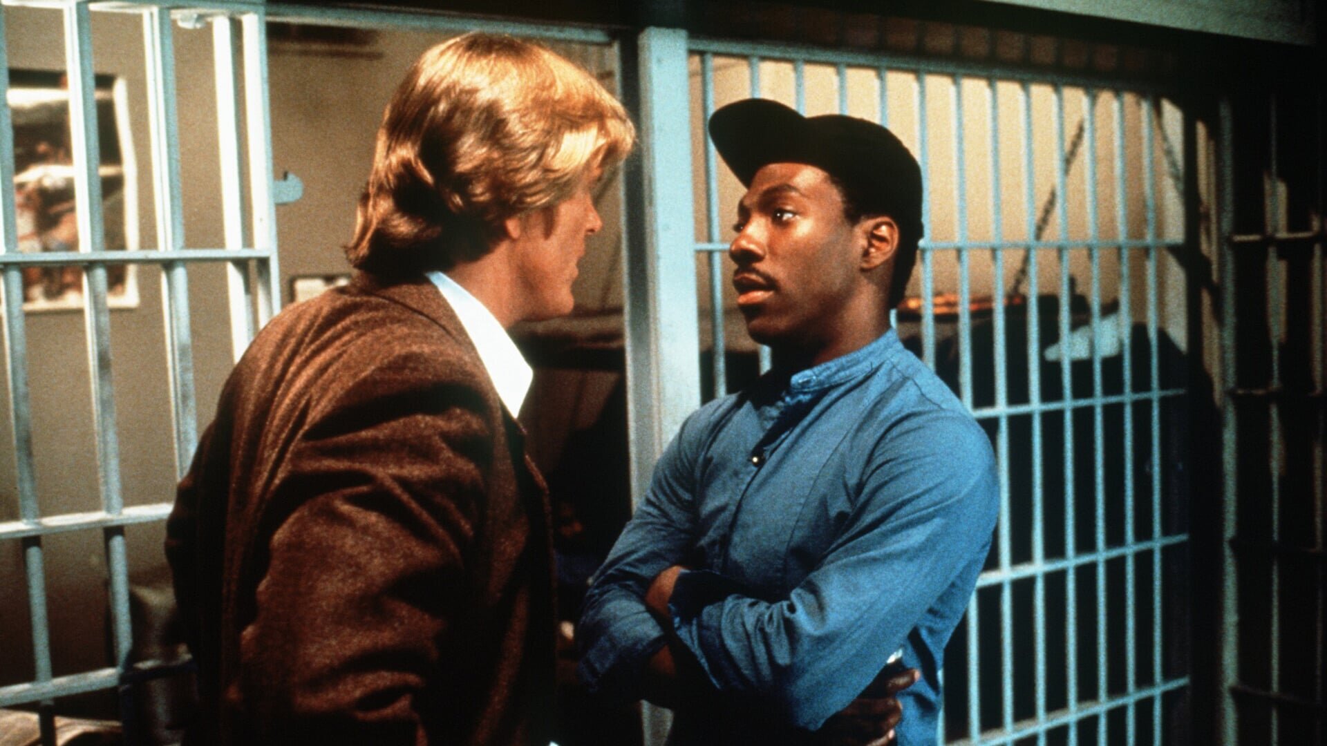 Nick Nolte zit twee volledige dagen opgescheept met Eddie Murphy in 48 ...